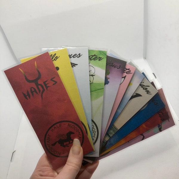Percy Jackson Bookmark - Etsy