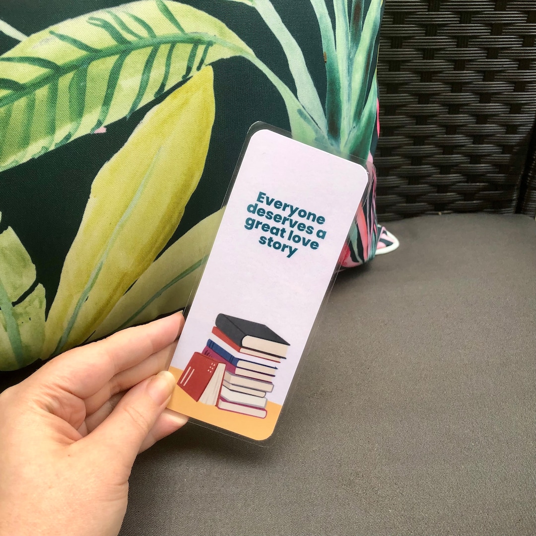 Love Story Bookmark | Bookmarks for Readers | Gifts for Booklovers ...