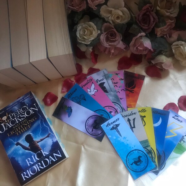 Percy Jackson Bookmark - Etsy