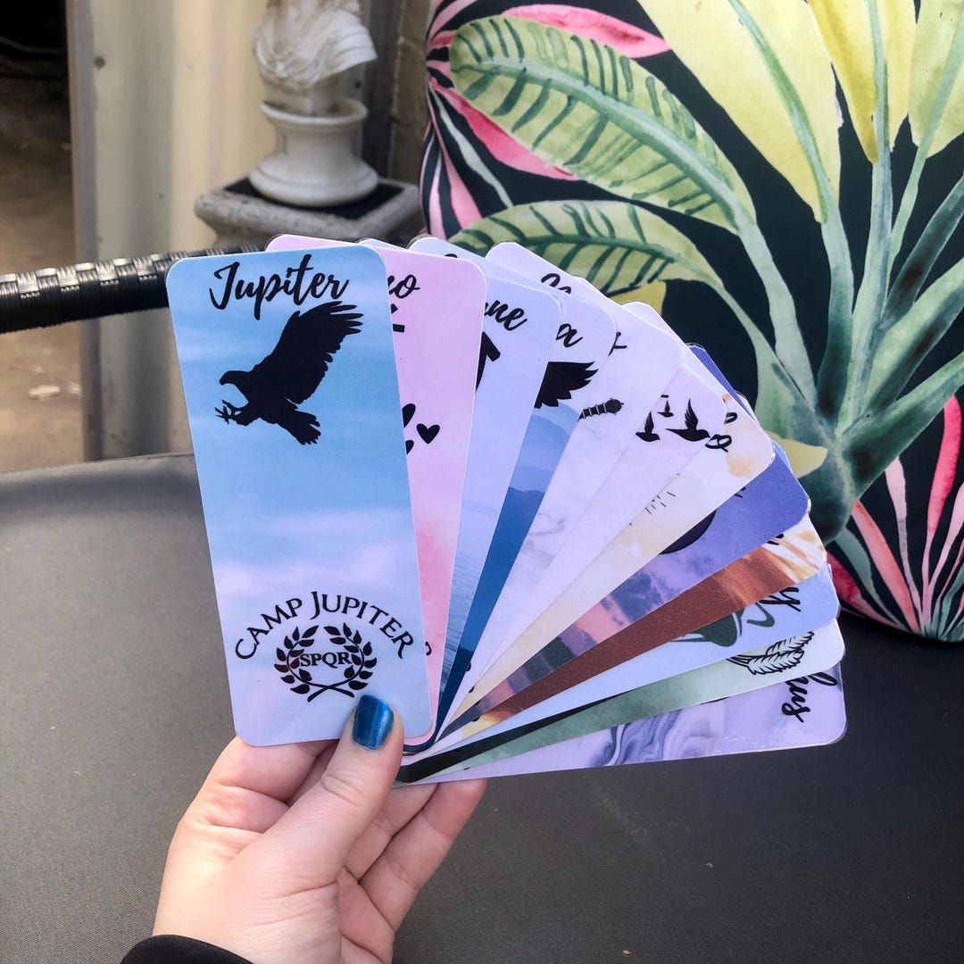 Percy Jackson “camp Jupiter” Roman Mythology Bookmarks | Book ...