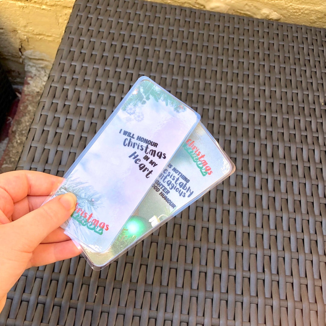 Charles Dickens a Christmas Carol Bookmarks / Set of 2 Bookmarks ...