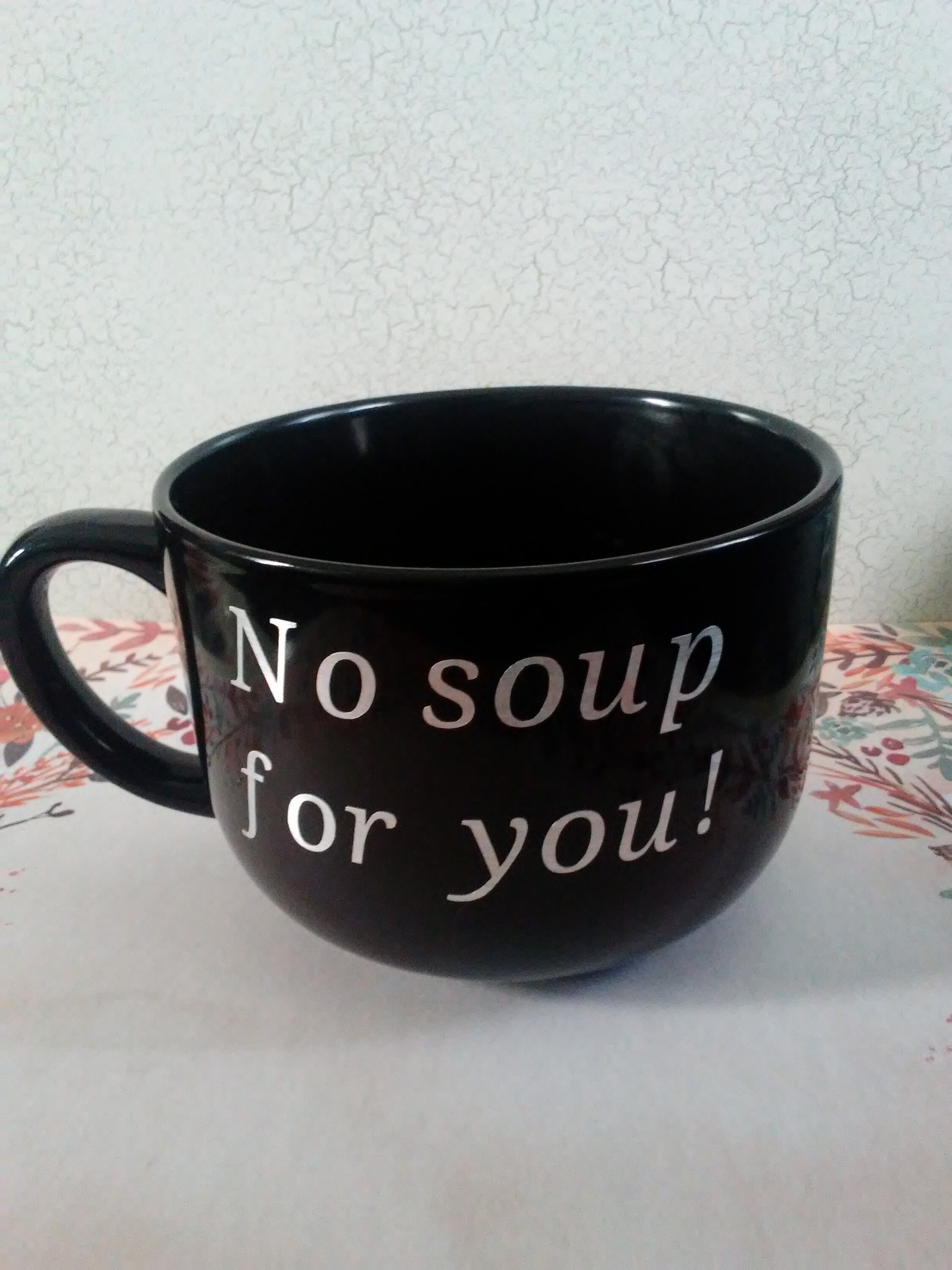 No Soup for You Seinfield Inspired Soup Mug - Etsy