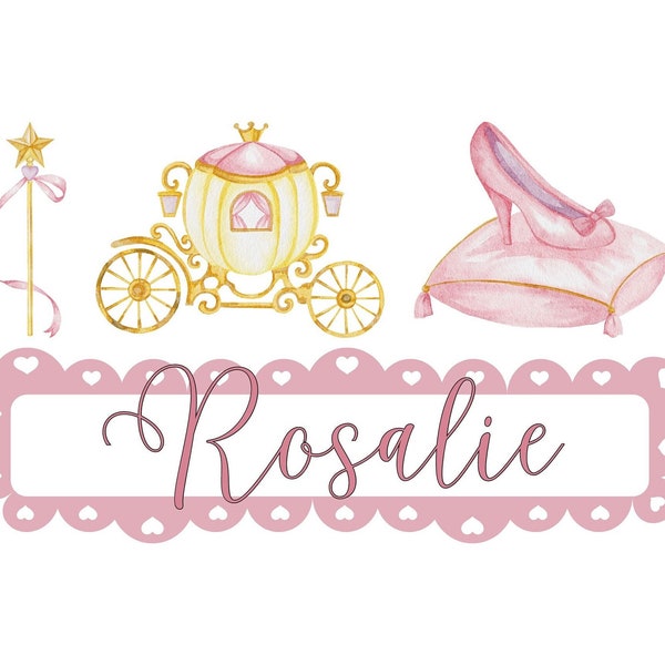 Princess Monogram - Etsy