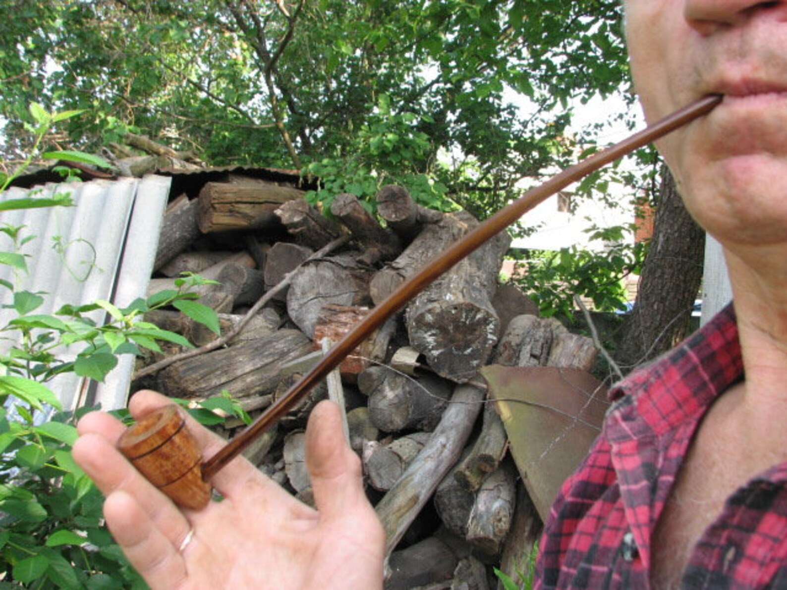 A Long Fantastic Romantic Smoking Pipe With an Original - Etsy