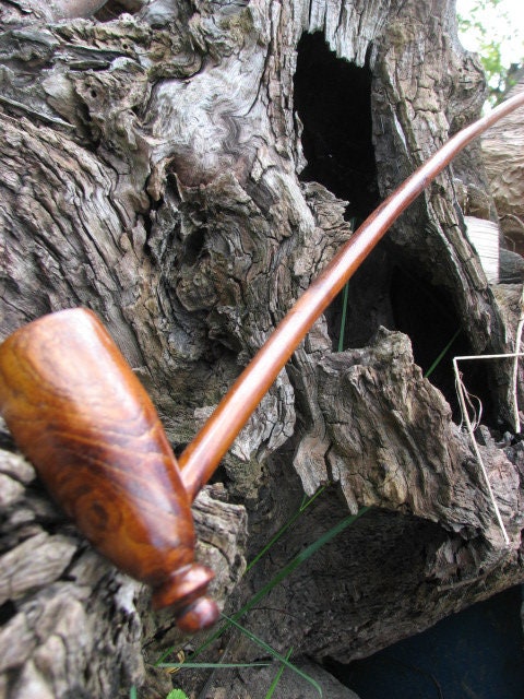 Very Super Long Magnificent Smoking Pipe With a Deep Well for | Etsy