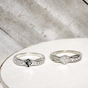Bow CTR Ring Clear Stones Choose the Right Perfect for Latter-day Saint ...
