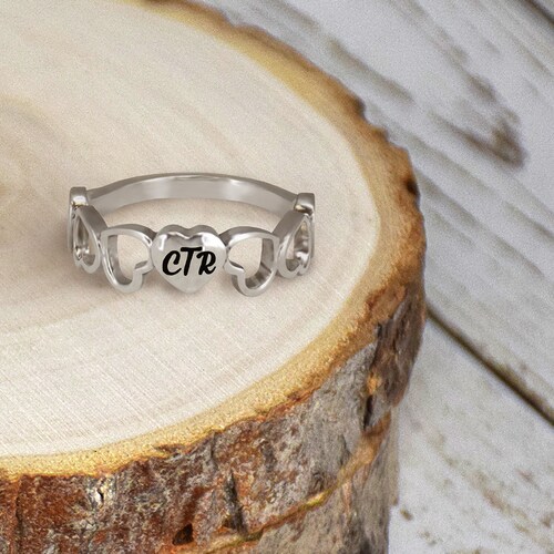 Regular CTR Choose the Right Ring Sterling Silver - Etsy