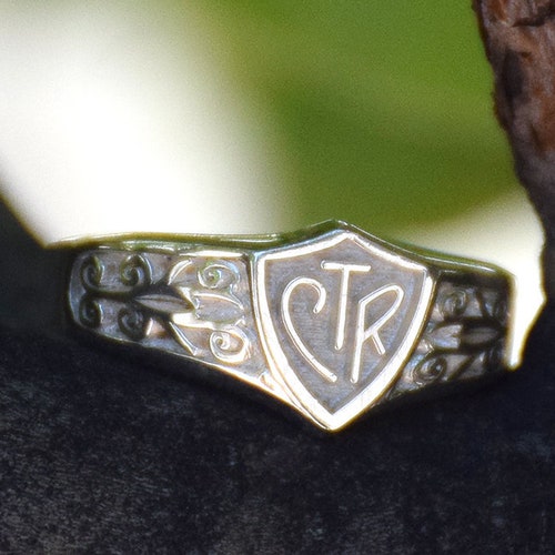 Cursive CTR Ring Choose the Right Perfect for Latter-day Saint - Etsy