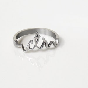 Cursive CTR Ring Choose the Right Perfect for Latter-day Saint Baptism ...