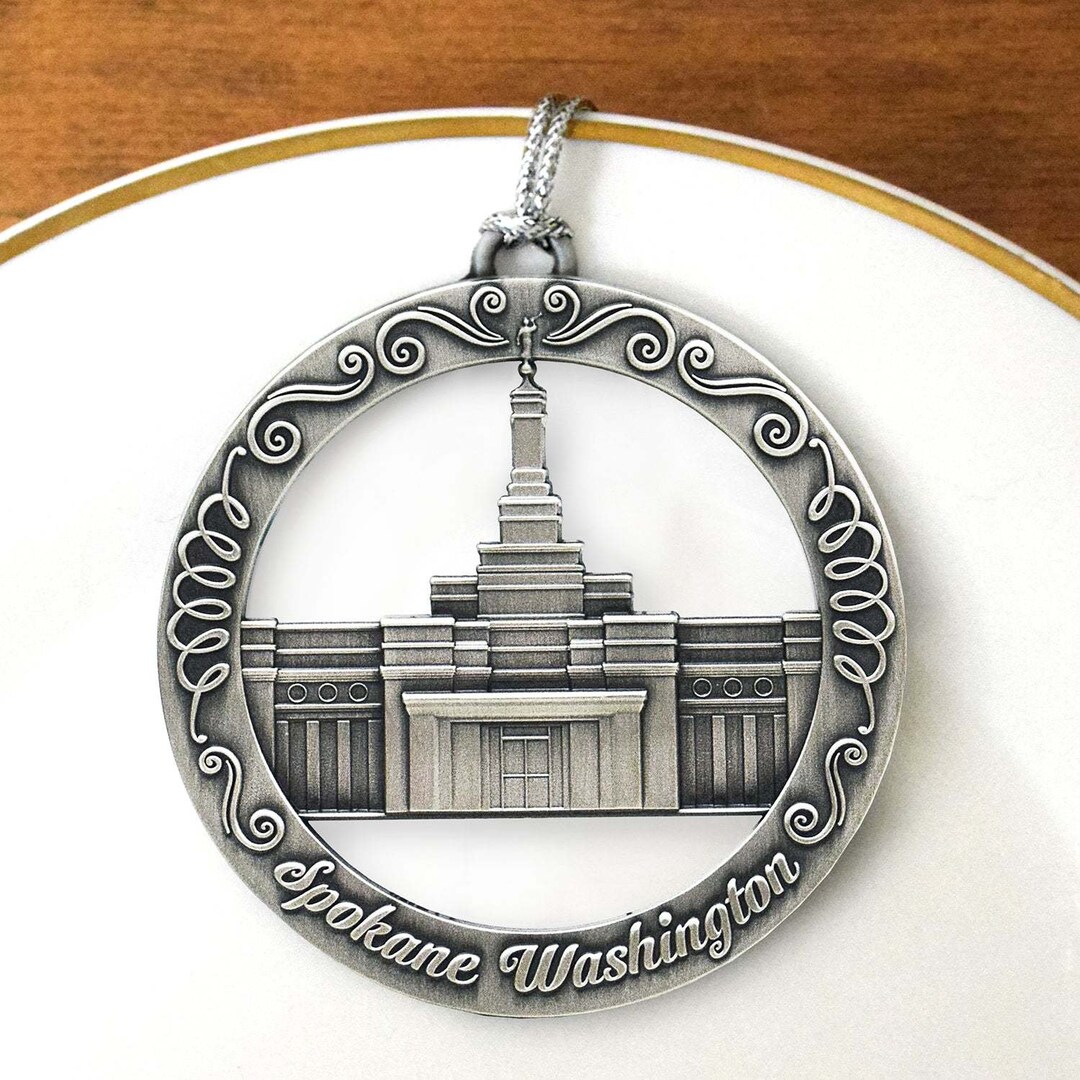 Spokane Washington LDS Temple Ornament Temple Marriage Temple Sealing ...