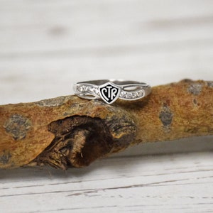 Bow CTR Ring Clear Stones Choose the Right Perfect for Latter-day Saint ...
