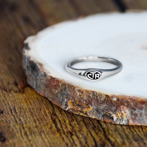Cursive CTR Ring Choose the Right Perfect for Latter-day Saint - Etsy