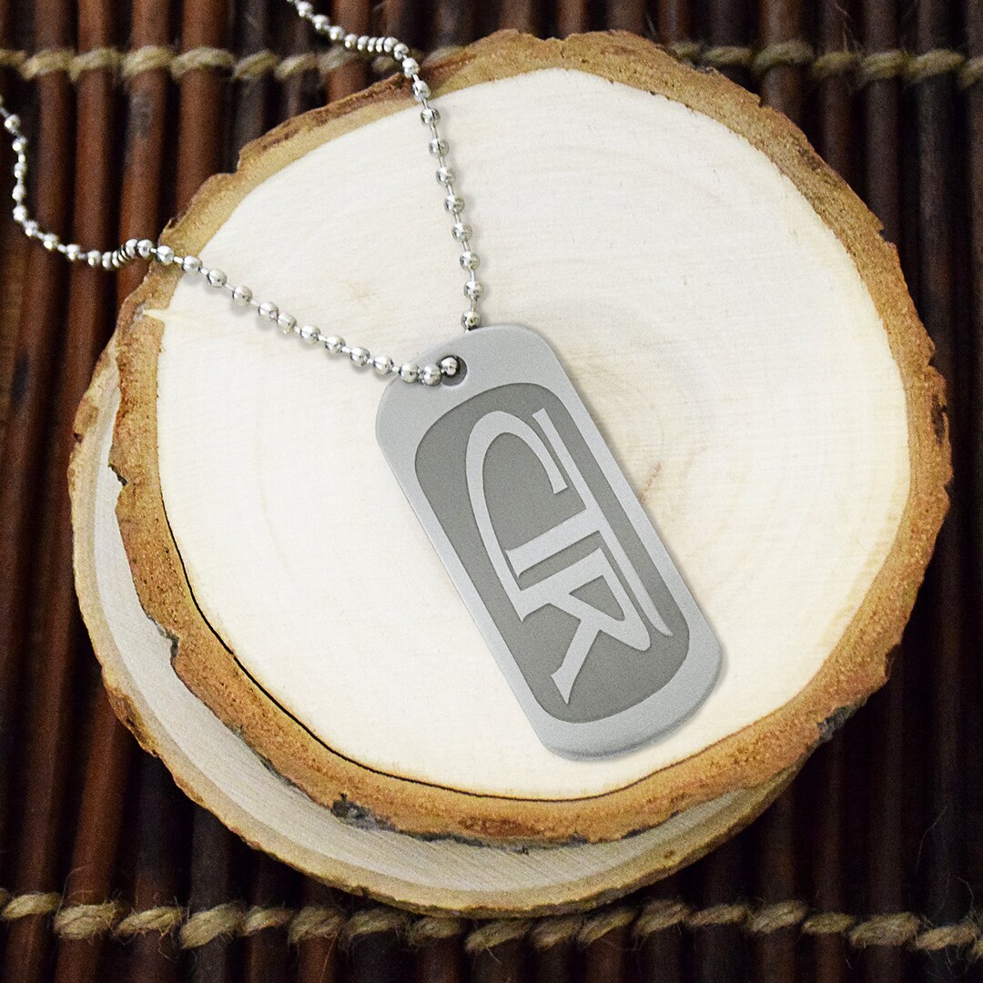 CTR or Choose the Right Regular 2 Inch Size Dog Tag Perfect for the ...