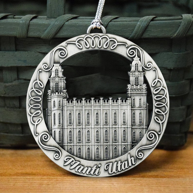 Manti Utah LDS Temple Ornament Latter Day Saints Temple - Etsy