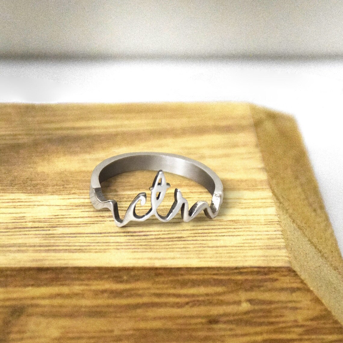 Cursive CTR Ring Choose the Right Perfect for Latter-day Saint | Etsy