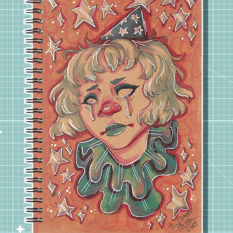 Sad Clown - Etsy
