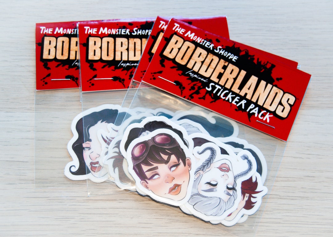 Borderlands Sticker Packet - Etsy