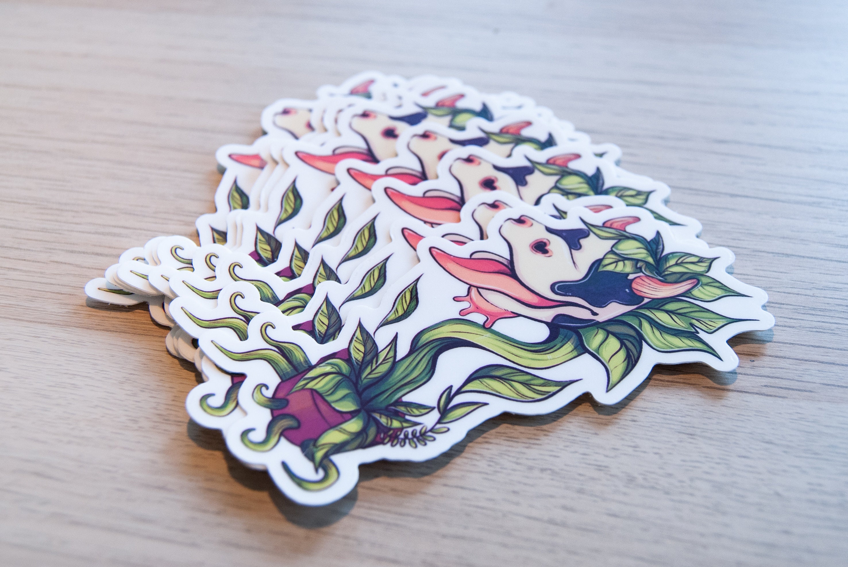 Sims Cow Plant Sticker - Etsy