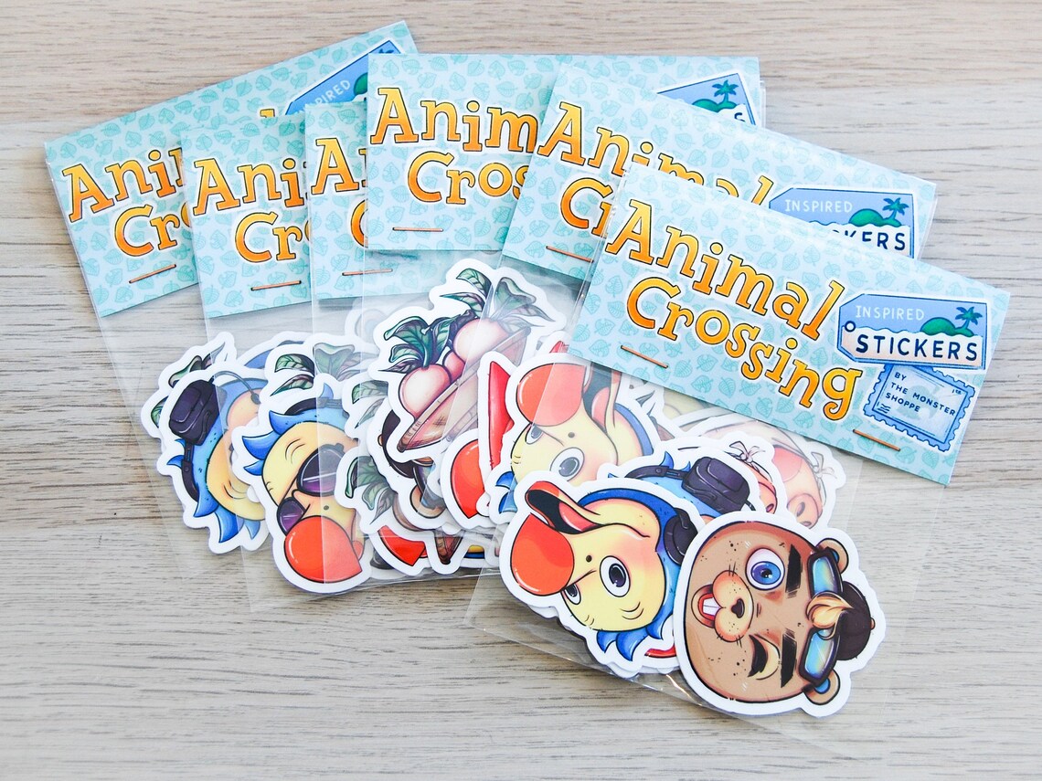 Animal Crossing Sticker Packet | Etsy