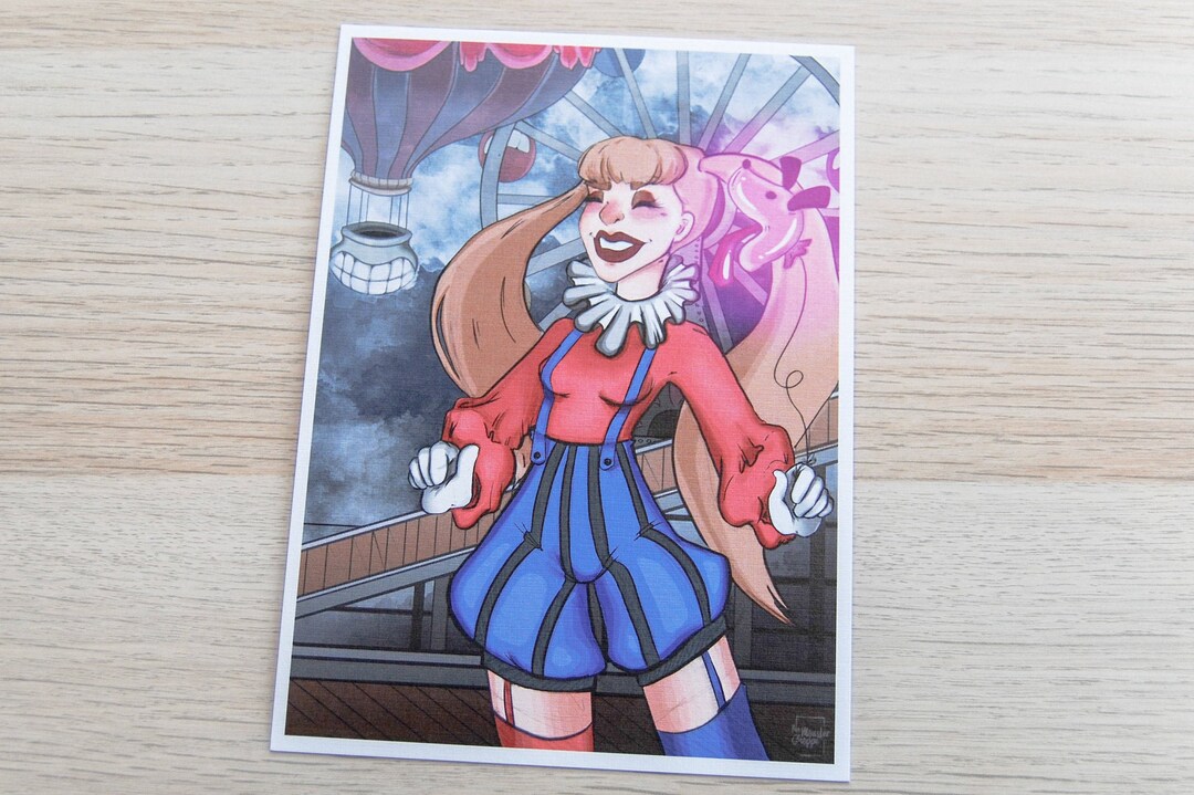 Carnival Kerfuffle Cup Head Art Print - Etsy