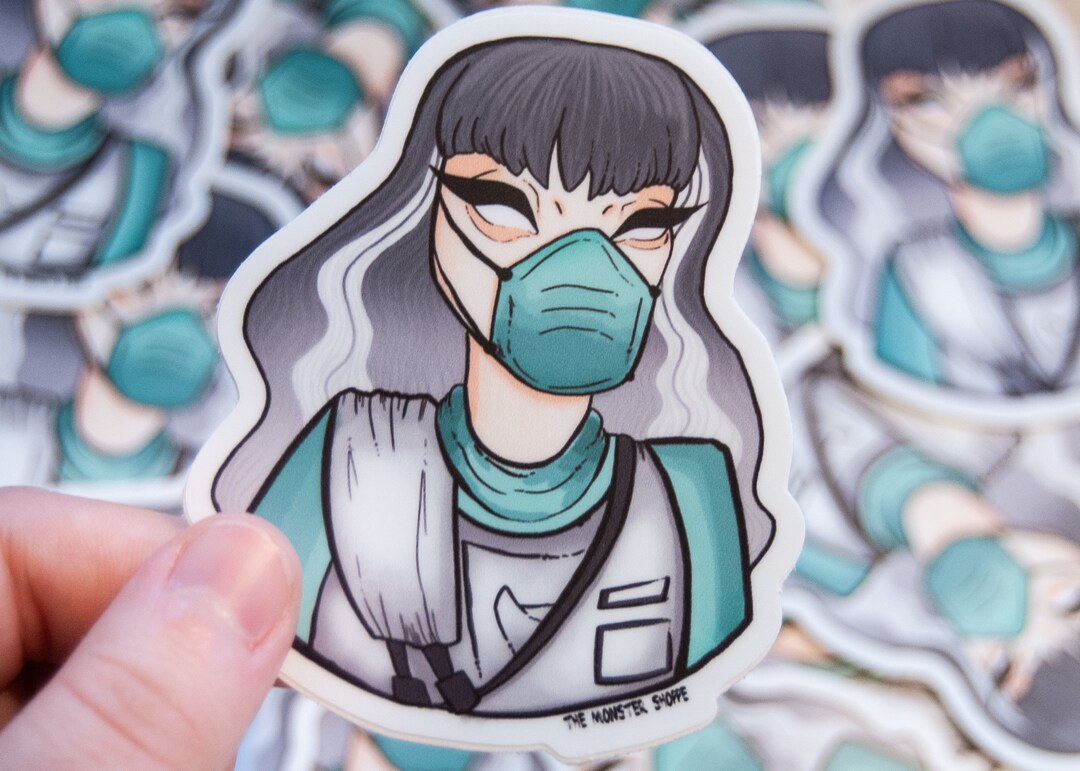 Female Dr.zed Borderlands Sticker - Etsy UK
