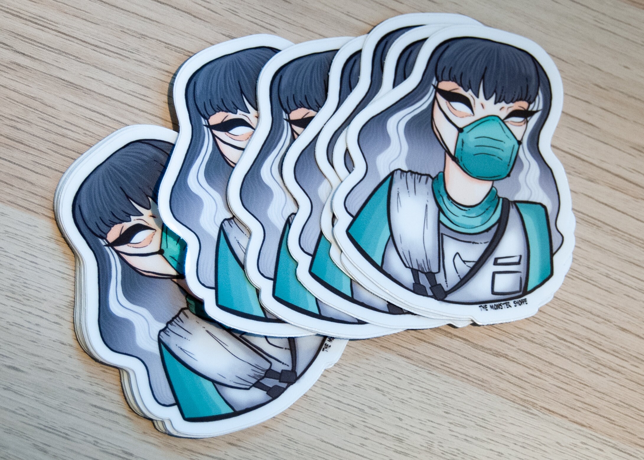 Female Dr.Zed Borderlands Sticker | Etsy
