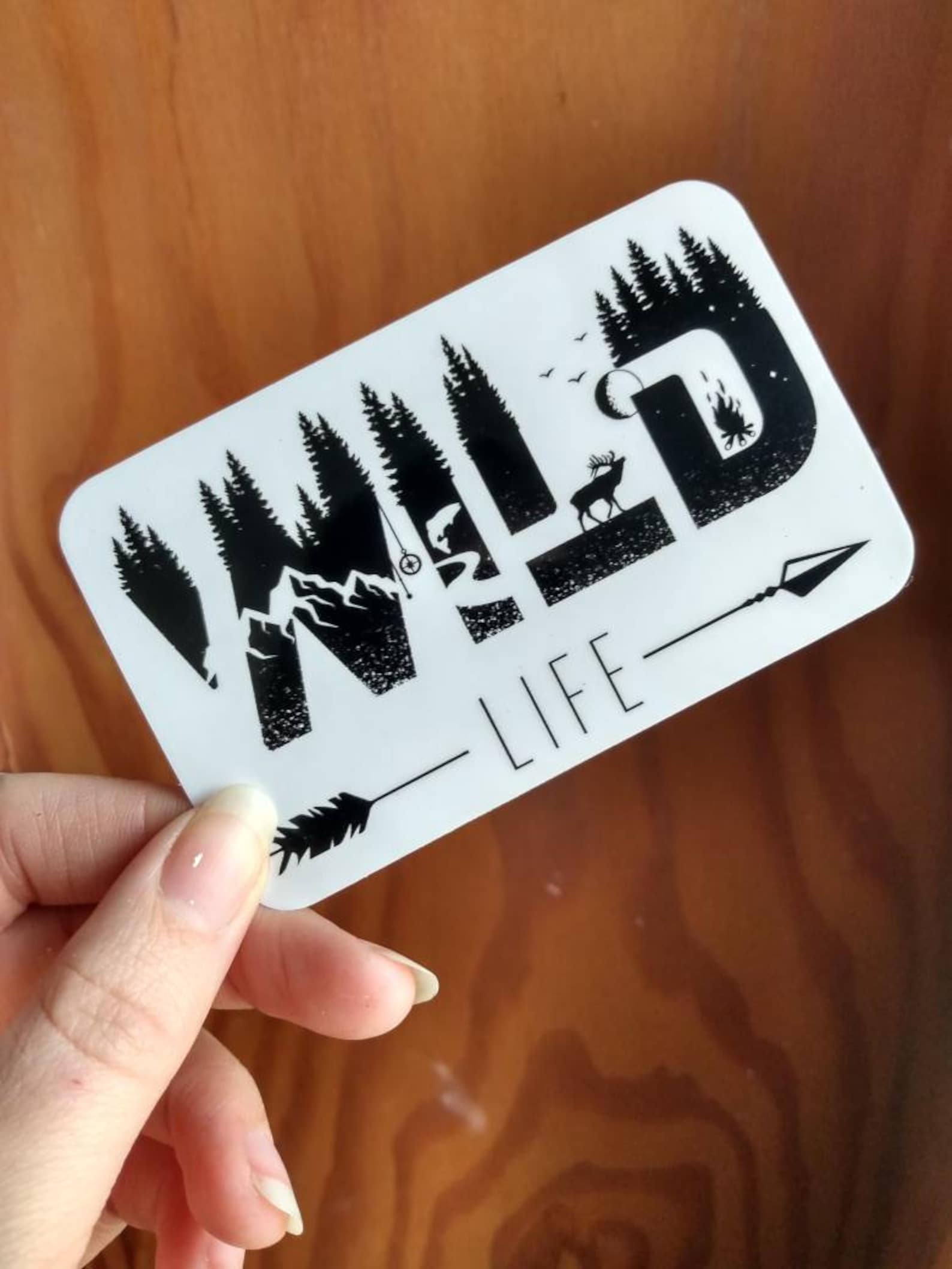 Wildlife Vinyl Decal | Etsy