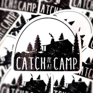 Catch Me at Camp Decal - Etsy