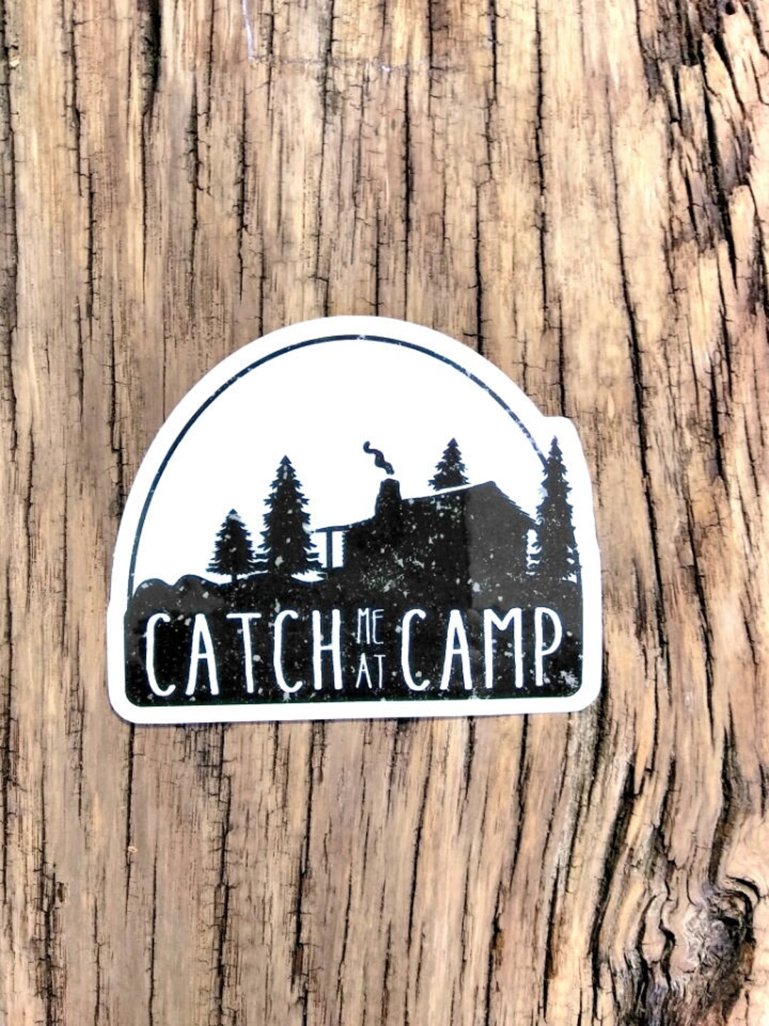 Catch Me at Camp Decal - Etsy