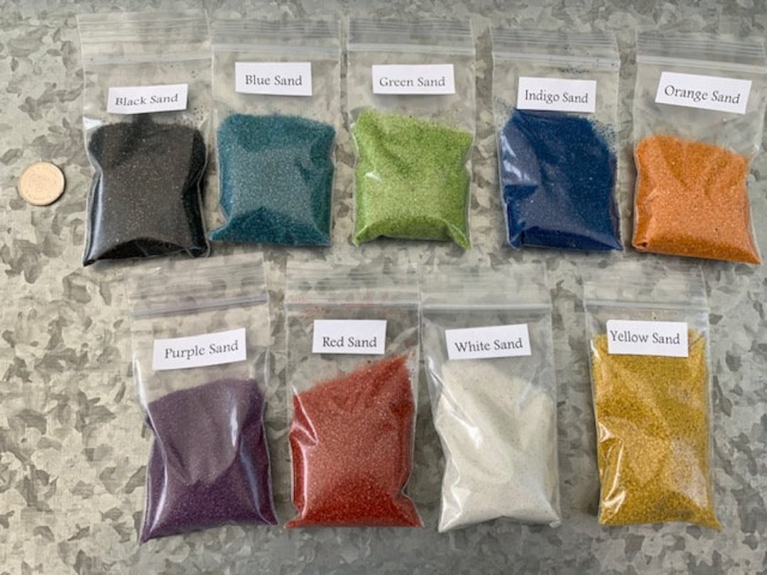 Colored Sand, Sand, Spells, Magic, Weddings - Etsy