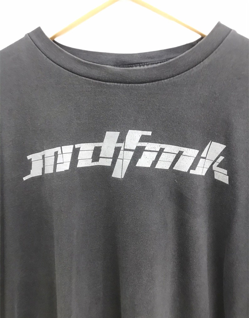 Rare Vintage 2000 MDFMK Industrial Metal Rock Band Debut Album Tshirt ...