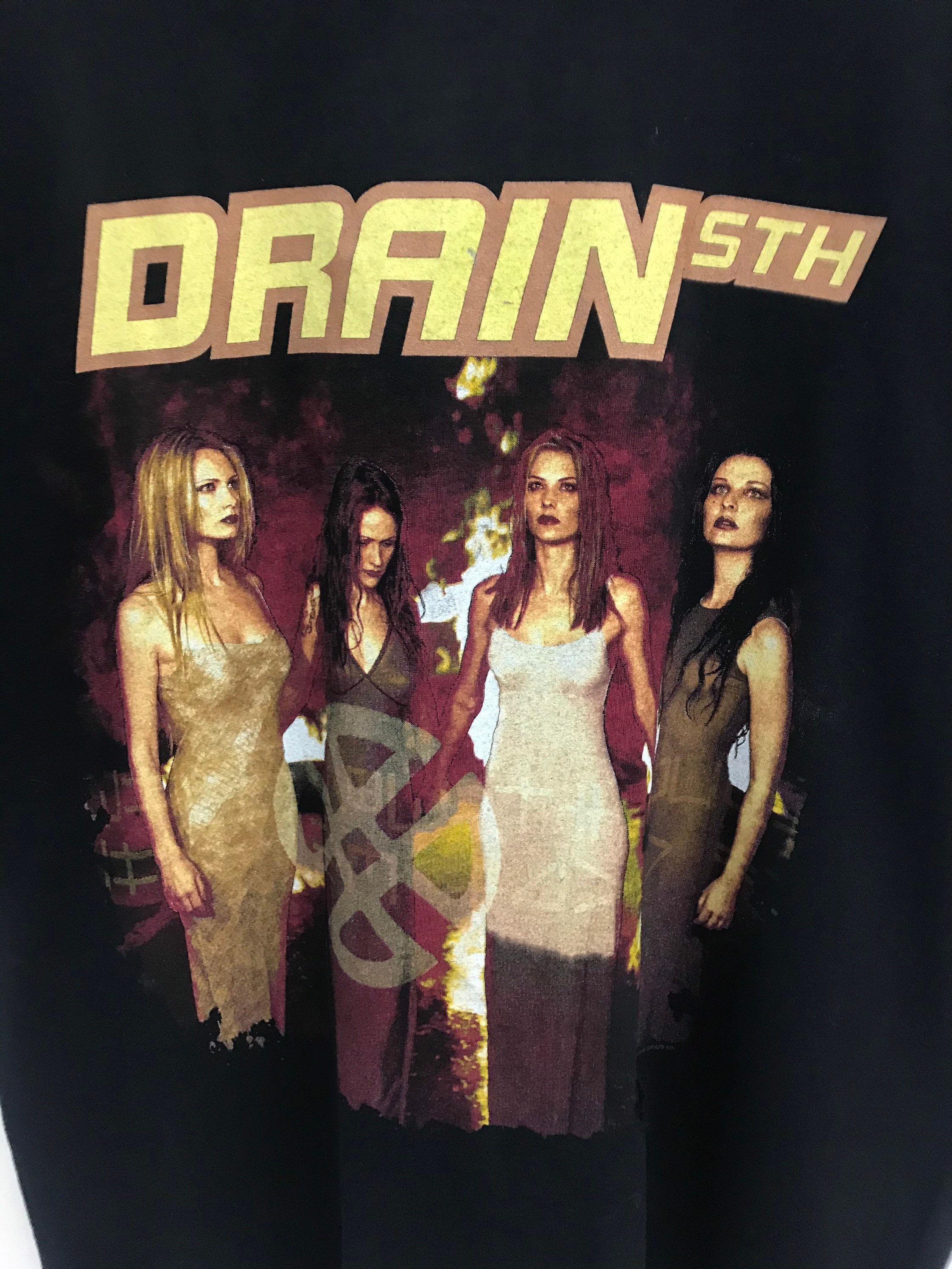 Rare! Vintage 1999 Drain STH Sweden Grunge Metal Band Tshirt..2nd and ...