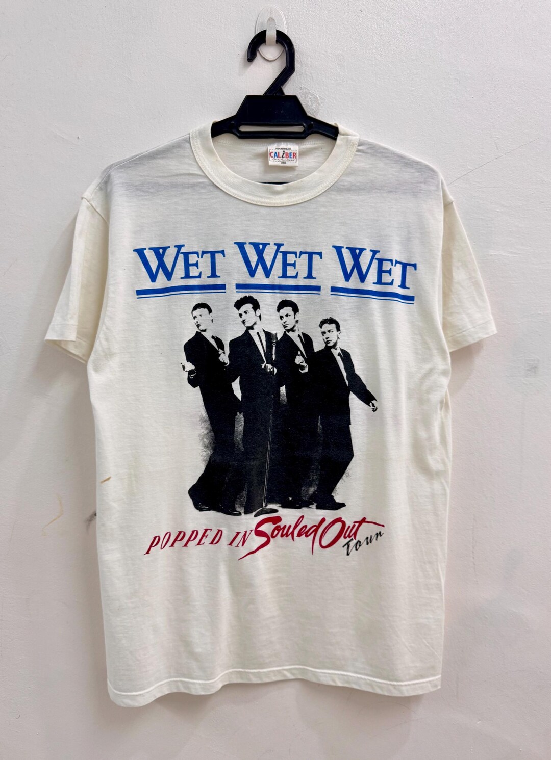 Vintage Wet Wet Wet Band..scottish Soft Rock..popped in Souled Out Tour ...