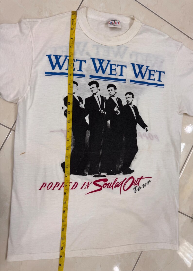 Vintage Wet Wet Wet Band..scottish Soft Rock..popped in Souled Out Tour ...