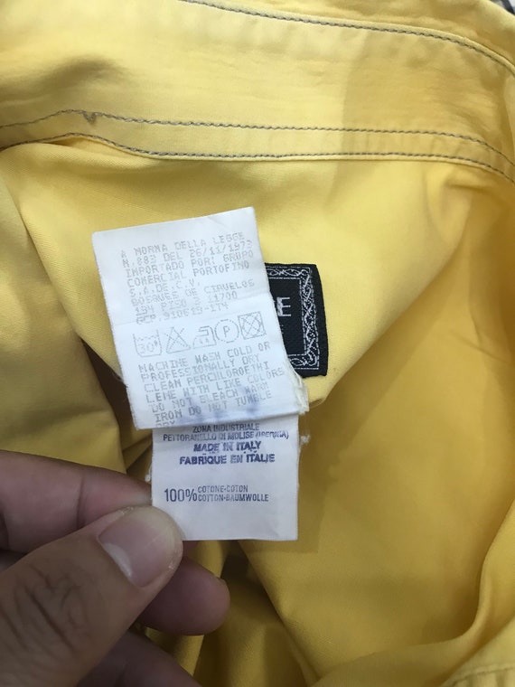 Vintage Versace Jeans Couture Button Ups Shirt..Craft… - Gem