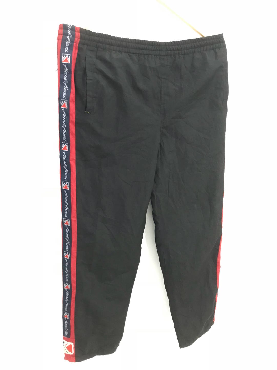 Vintage 90s Karl Kani Tracksuit Pants..embroided Logo..kani Jeans..made ...