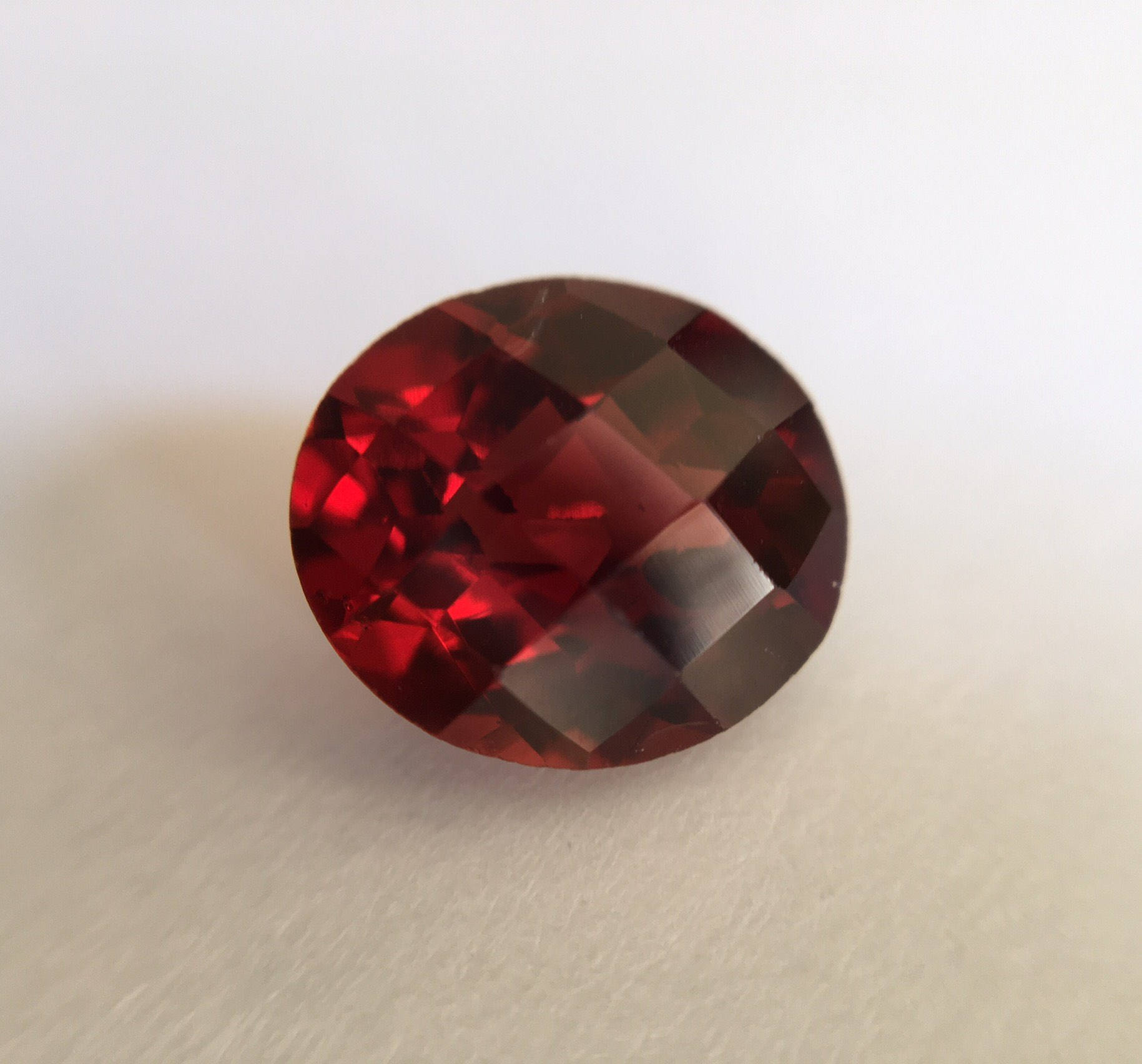 3.26 Ct Oval Garnet Oval Cut Garnet Gemstone Natural Garnet - Etsy