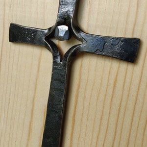 Hand Forged Steel Cross: Blacksmith Friedrich's Cross - Etsy