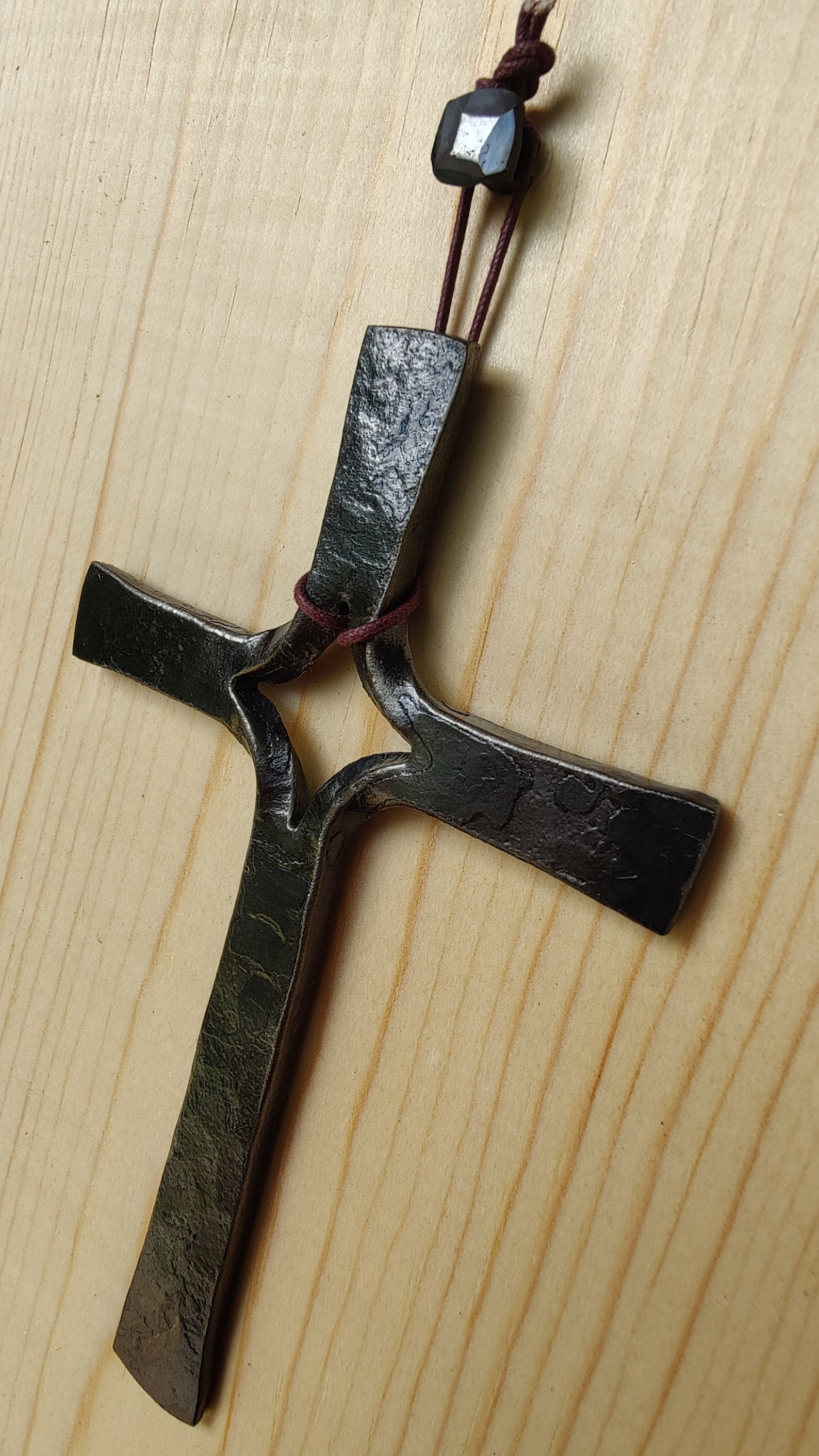 Hand Forged Steel Cross: Blacksmith Friedrich's Cross - Etsy