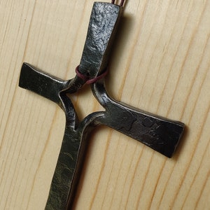Hand Forged Steel Cross: Blacksmith Friedrich's Cross - Etsy