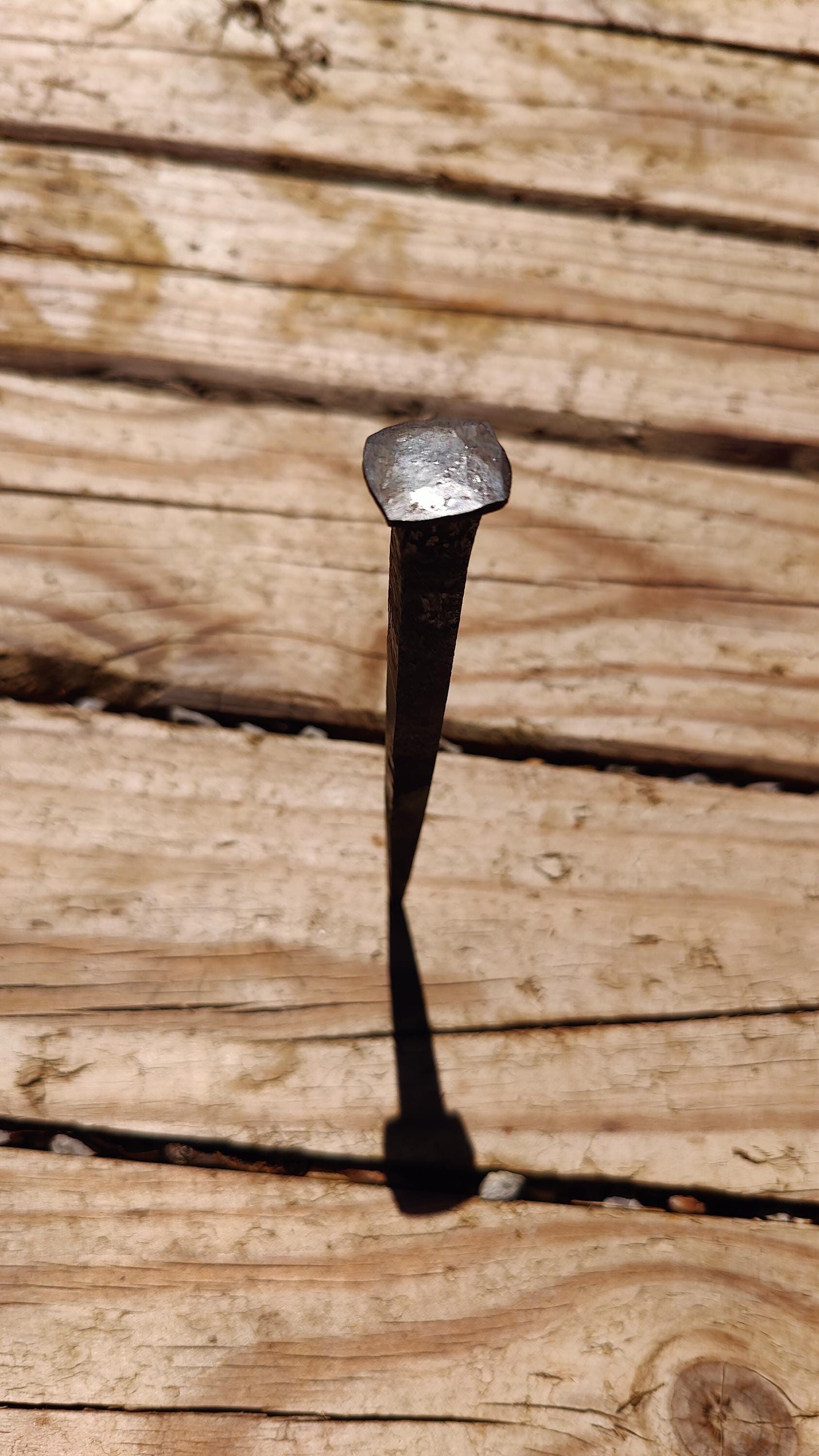 Hand Forged Spike Nails, Heavy Iron Nails, Blacksmith Wrought Spikes - Etsy