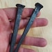 Hand Forged Spike Nails, Heavy Iron Nails, Blacksmith Wrought Spikes - Etsy