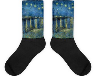 Vincent Van Gogh Socks - Etsy
