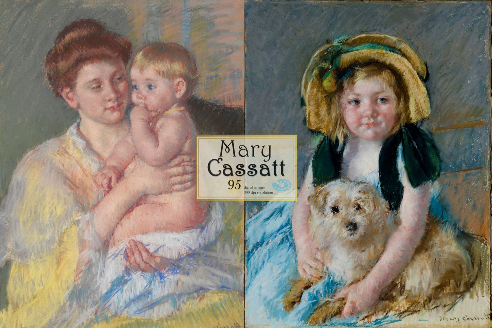 Mary Cassatt Print Set: 95+ Artist Painting Images (digital Download ...