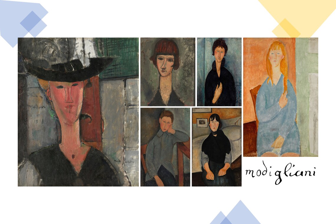 Amedeo Modigliani Print, Digital Download Amedeo Modigliani Poster ...