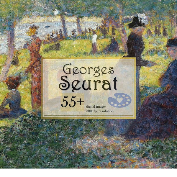 Seurat Digital Art - Etsy