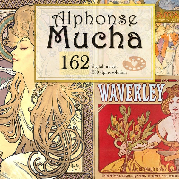 Mucha Print - Etsy