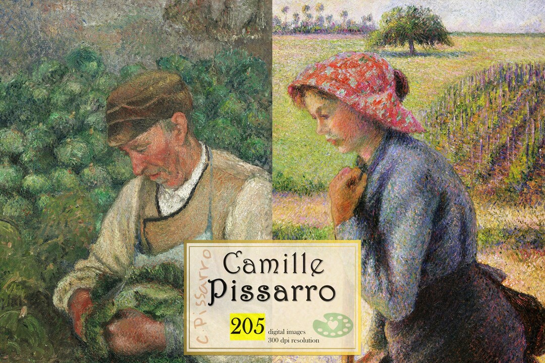 Camille Pissarro Prints Digital Download Poster Fine Art Painting Print ...