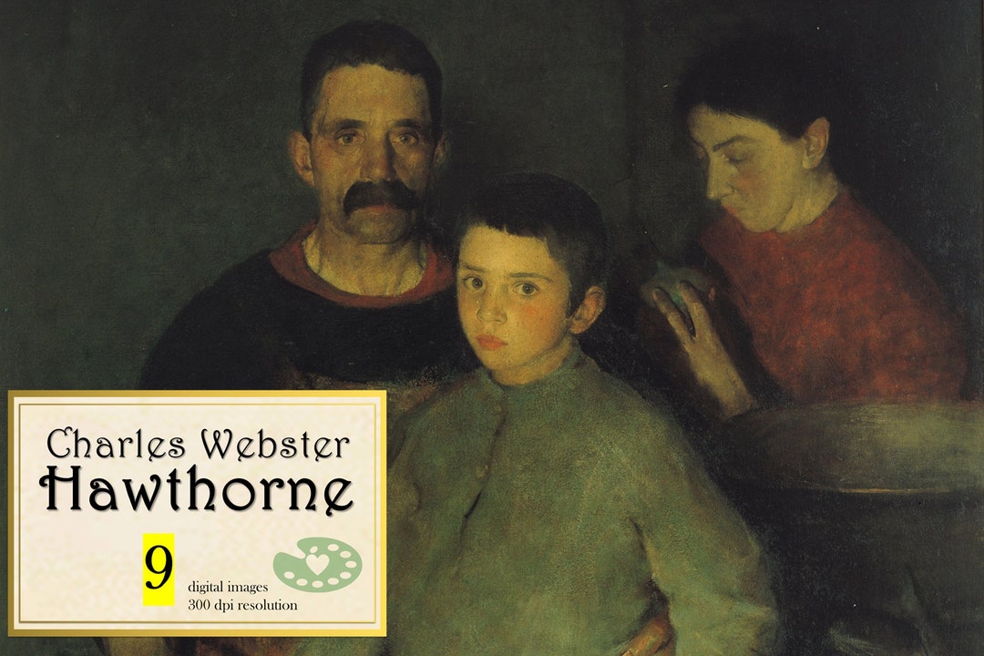 Charles Webster Hawthorne Art Print Set (digital Download) - Etsy UK