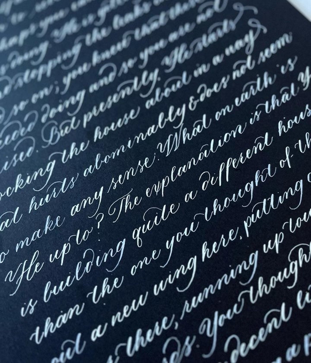 Spiritual Calligraphy - Hand Lettered 8x10 - Etsy